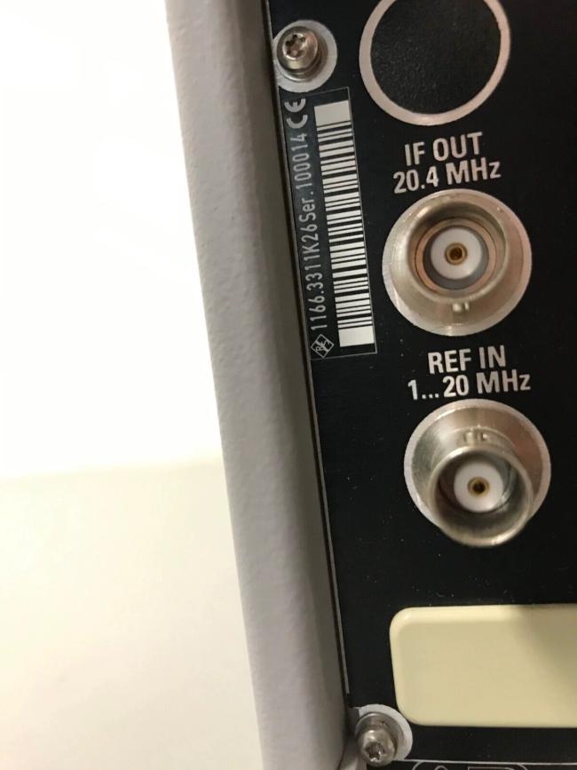 Rohde & Schwarz FSMR26 front panel
