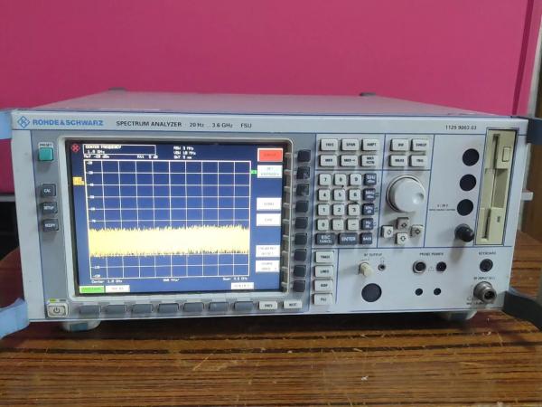 Quality Rohde & Schwarz R&S FSU3 3.6 GHz High Dynamic Range Spectrum Analyzer RF Second for sale