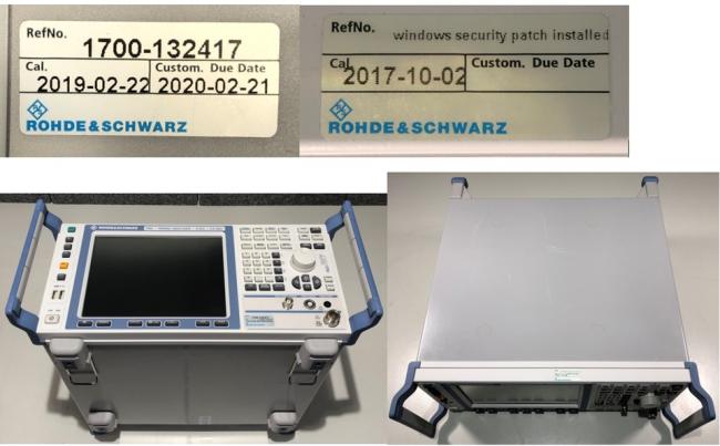 Rohde & Schwarz FSV3 Spectrum Analyzer side view