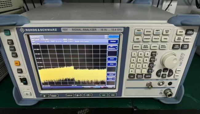 Rohde & Schwarz FSV13 Spectrum Analyzer side view