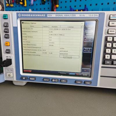 China Wideband Spectrum Analyzer 13.6 GHz RF Spectrum Analyzer Rohde & Schwarz FSV13 for sale