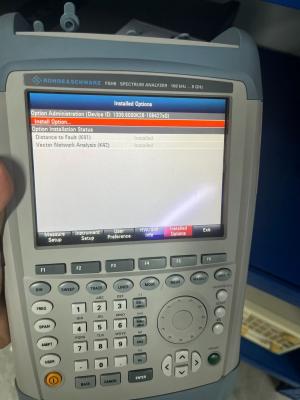 중국 8 GHz 휴대용 RF 스펙트럼 분석기 Rohde & Schwarz R&S FSH8 판매용