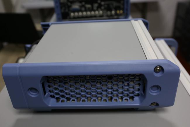 Rear panel view of Rohde & Schwarz R&S NRX