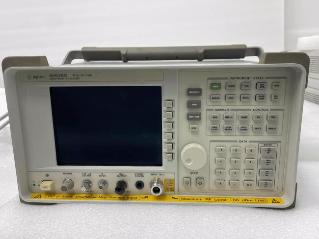 Agilent HP 8563EC side view