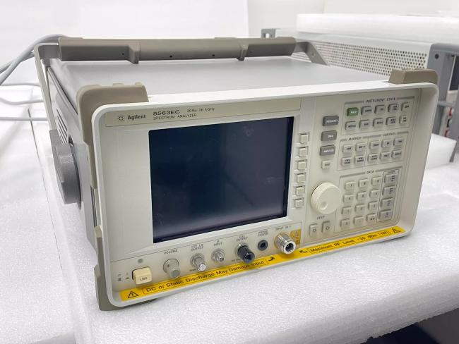 Agilent HP 8563EC rear panel