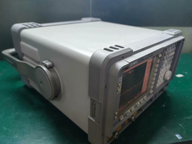 Rear panel view of Agilent E4405B Spectrum Analyzer showing interface connections