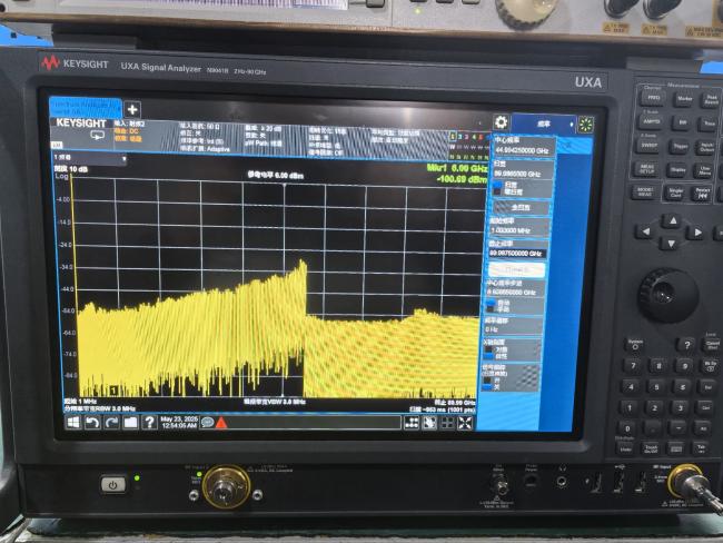 Keysight N9041B UXA Signal Analyzer close-up view