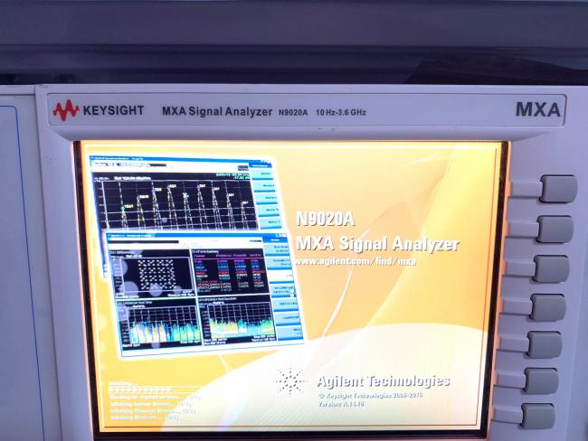 Keysight N9020A MXA Signal Analyzer rear panel