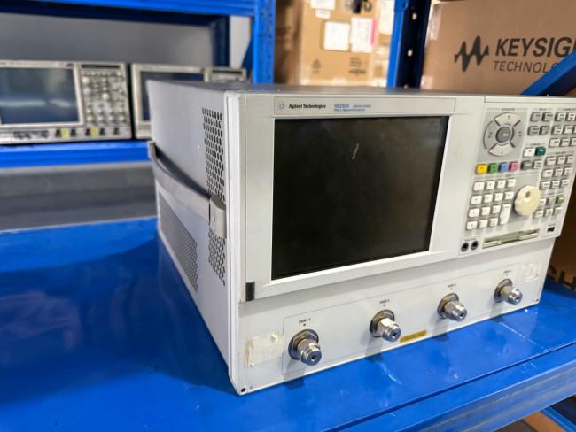 Agilent N5230A PNA-L Network Analyzer side view