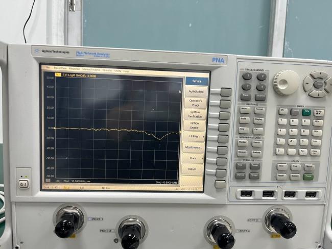Agilent N5224A PNA Network Analyzer internal components view