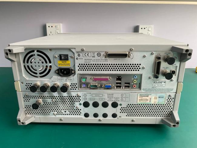 Agilent E5071C Vector Network Analyzer rear panel