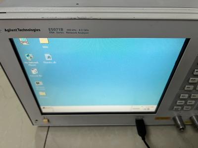 China Agilent E5071B 8.5 GHz ENA Rf Vector Network Analyzer VNA Utilizado à venda