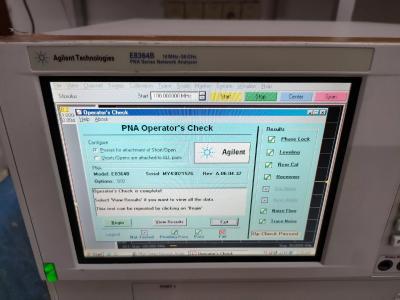 China High Dynamic Range 50 GHz  PNA Network Analyzer Agilent E8364B for sale