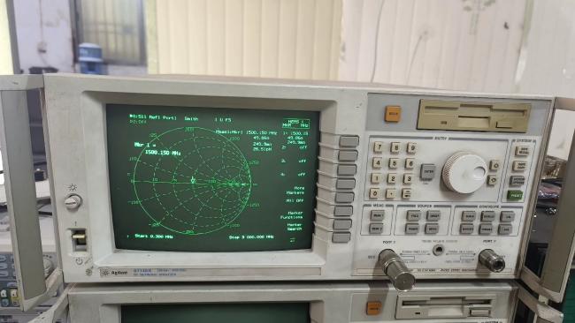 Agilent 8714ES RF Network Analyzer rear panel view