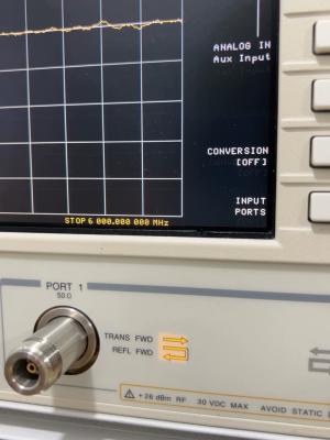 China Agilent 8753ES 6 GHz S Parameter Network Analyzer VNA Network Analyser for sale