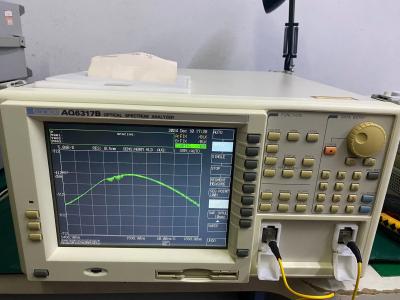 China AQ6317B Yokogawa Optical Spectrum Analyzer 600–1750 Nm 0.015 Nm Resolution for sale