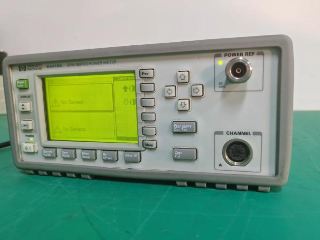 Agilent E4418A Power Meter rear panel view