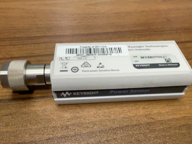Agilent 8481B RF Power Sensor - Side View