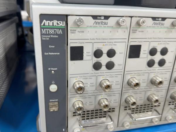 Quality MT8870A 10 MHz–6 GHz Anritsu Universal Wireless Test Set 160/200 MHz BW Up To 16 for sale