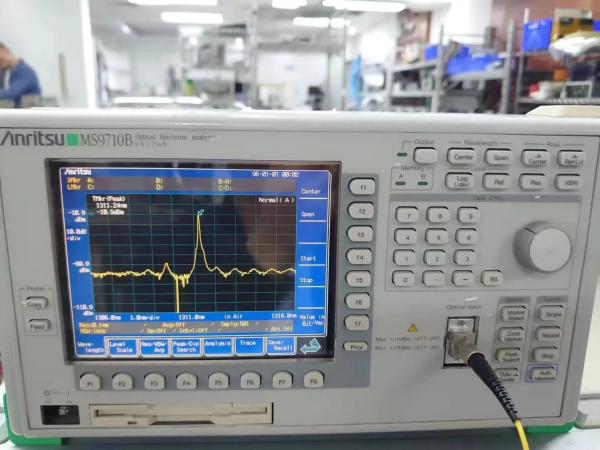 Quality MS9710B Anritsu Optical Spectrum Analyzer 600–1750 Nm OSA 0.07 Nm RBW 70 DB Dynamic Range for sale