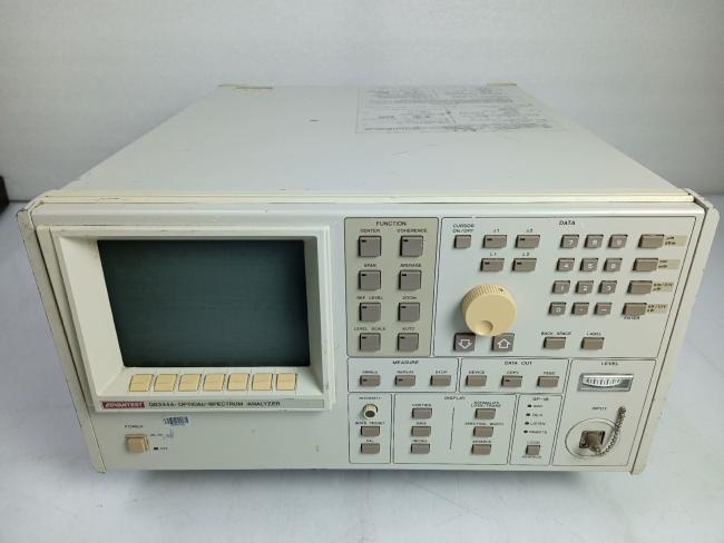 Advantest Q8344A Optical Spectrum Analyzer close-up view