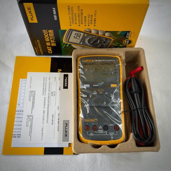 Quality Fluke 15B+ / 15B MAX Digital Multimeter 1000V 10A 4000 6000 Counts Backlit LCD for sale