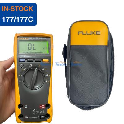 中国 Fluke 177/177C True-RMS デジタルマルチメーター 1000V 10A 6000 カウントバックライト CAT IV 600V CAT III 1000V 販売のため