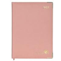 China Academic Planner Pink Vertical Layout 8.27x9.84 Inch 12 Month with Quick Search for sale