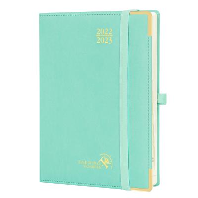 China Van de StudentenWeekplanner eco van douanesoftcover het Spiraalvormige Vriendschappelijke Document Te koop