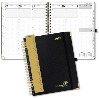 China Wirebound Executive Planner 2023 , Weekly Schedule Custom Monthly Planner for sale