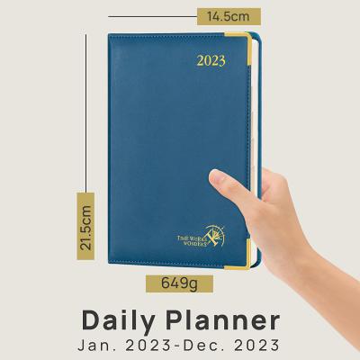 China 80gsm Paper A5 Size Daily Planner 2023 , Classic Daily Schedule Planner 365 Days à venda