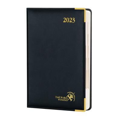 China Monochrome 80gsm Paper A5 Page A Day Diary Weekly Monthly Schedule for sale