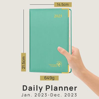 China Plano semanal 2022 da agenda diária dura feita sob encomenda da tampa do planejador 2023 de Casebound 2024 planejadores 2023 C duro de CalendarCustom Casebound à venda