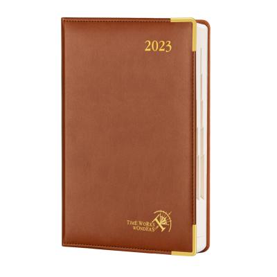 China Weekly Monthly Schedules A5 Size 2023 Executive Planner Ivory Paper 80gsm for sale