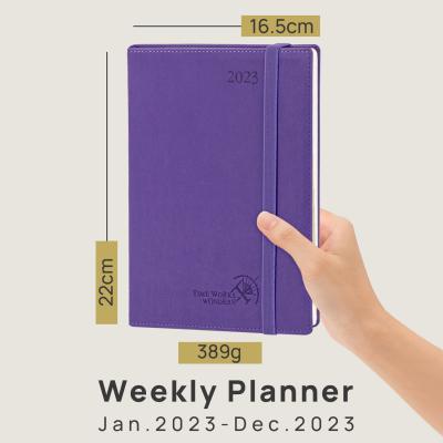 中国 Softcover 2023 ODM Custom Weekly Planner 2022 2024 Yearly Agenda Monthly Tabs 販売のため