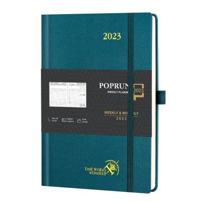 China Pacific Green ODM OEM Executive Weekly Planner Hardback for sale
