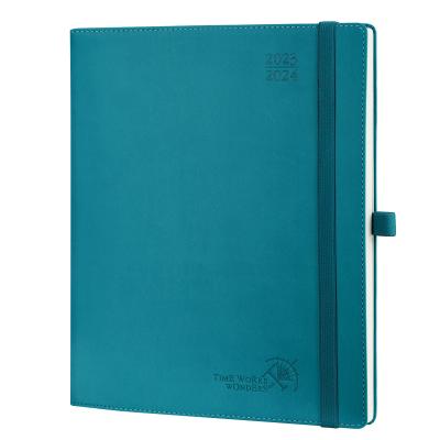 China 2024 Weekly 8.5''x10.5'' Large Academic Planner Wide Writing Space for sale