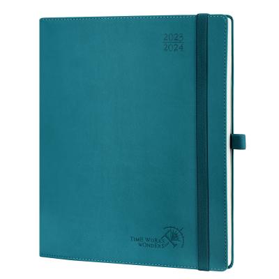 China 2024 Weekly 8.5''x10.5'' Large Academic Planner Wide Writing Space for sale