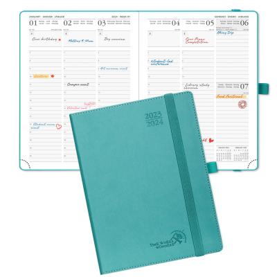 Cina Grande disposizione verticale personale del pianificatore accademico medio di carta 80GSM in vendita