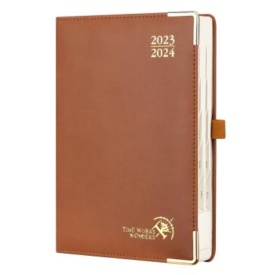China 2024 Daily Academic Planner Vertical Layout And Notes Section for School Use for sale