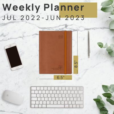 China 100GSM Paper Custom Academic Planner With Hourly Schedule For 365 Days for sale