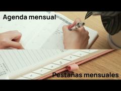 Planificador académico de tapa dura de caso 2022 2023 Calendario settimanale e mensile