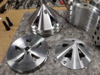 China 7075 Precision Machining Parts Prototype Anodizing Aluminum Engine Block for sale