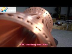 6 Meters CNC Precision Brass Components 0.001mm Aluminum Machining Copper Steel