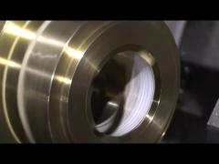 Aluminum Brass Large Diameter Spur Gears Polishing Stainless Steel