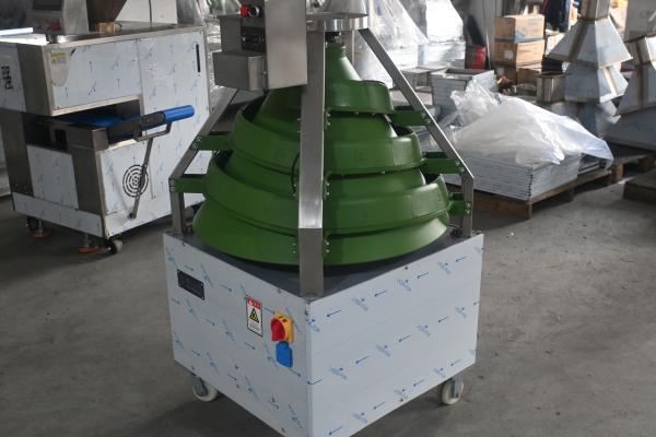 Quality High Output Coated Dough Rounding Machine 330kg Automatic Dough Rounder for sale