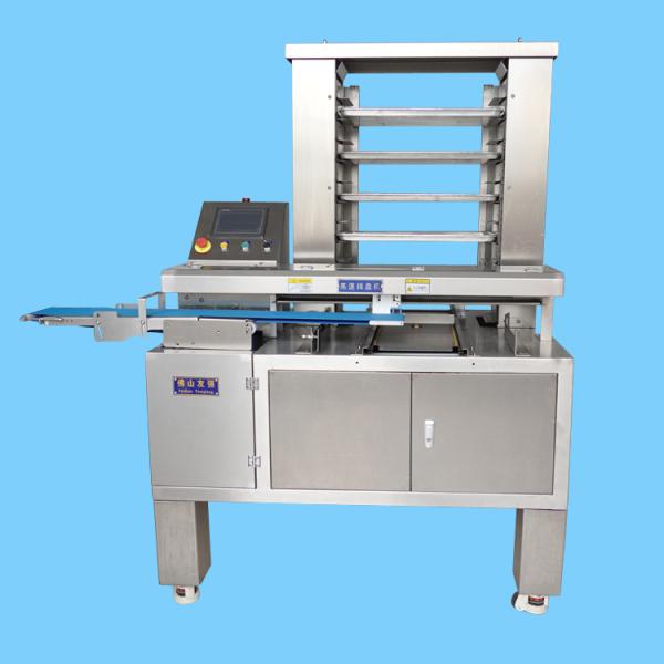 Quality 30 - 300pcs/minute Dough Processing Equipment  Food Automatic tray arranging machine for sale