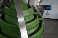 China Low-Friction Dough Rounder 0.47kW 7600 P/H Teflon Coating Bread Baking for sale