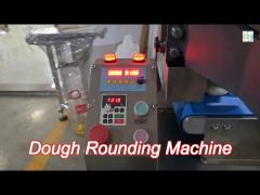 food-grade coated easy-to-clean dough rounder for high-moisture dough