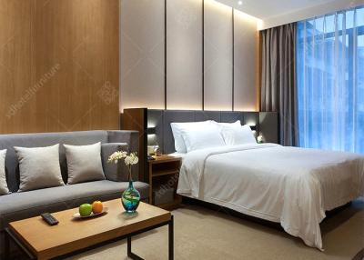 Cina La mobilia laminata moderna della camera da letto dell'hotel mette i materiali facoltativi del MDF del compensato di dimensione in vendita